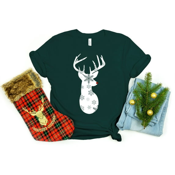 Reindeer Shirt Christmas Reindeer Shirt Christmas Family Shirt ...