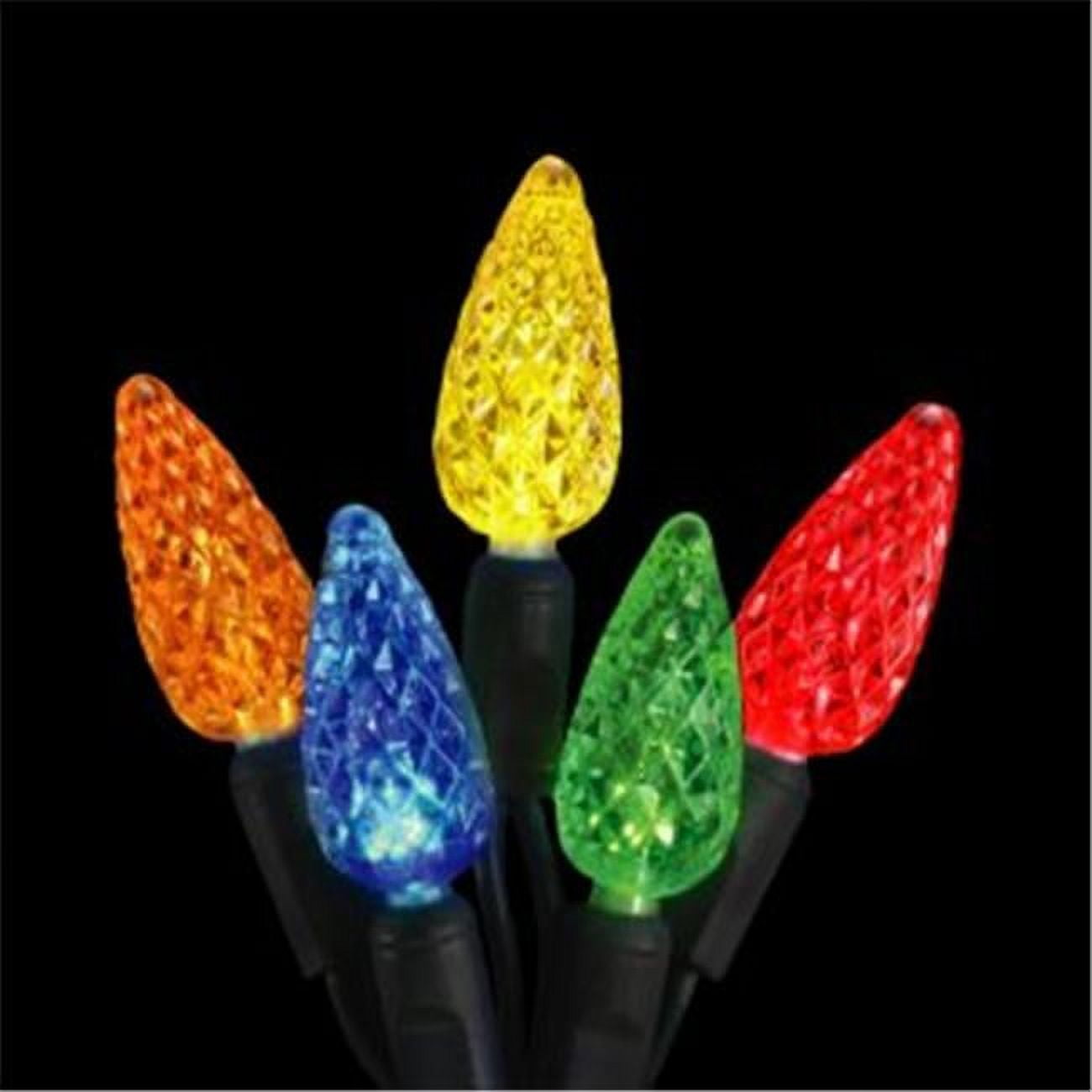 Reinders 20617R-B C6 LED Light Strands - 5-Multi Full Wave - Walmart.com