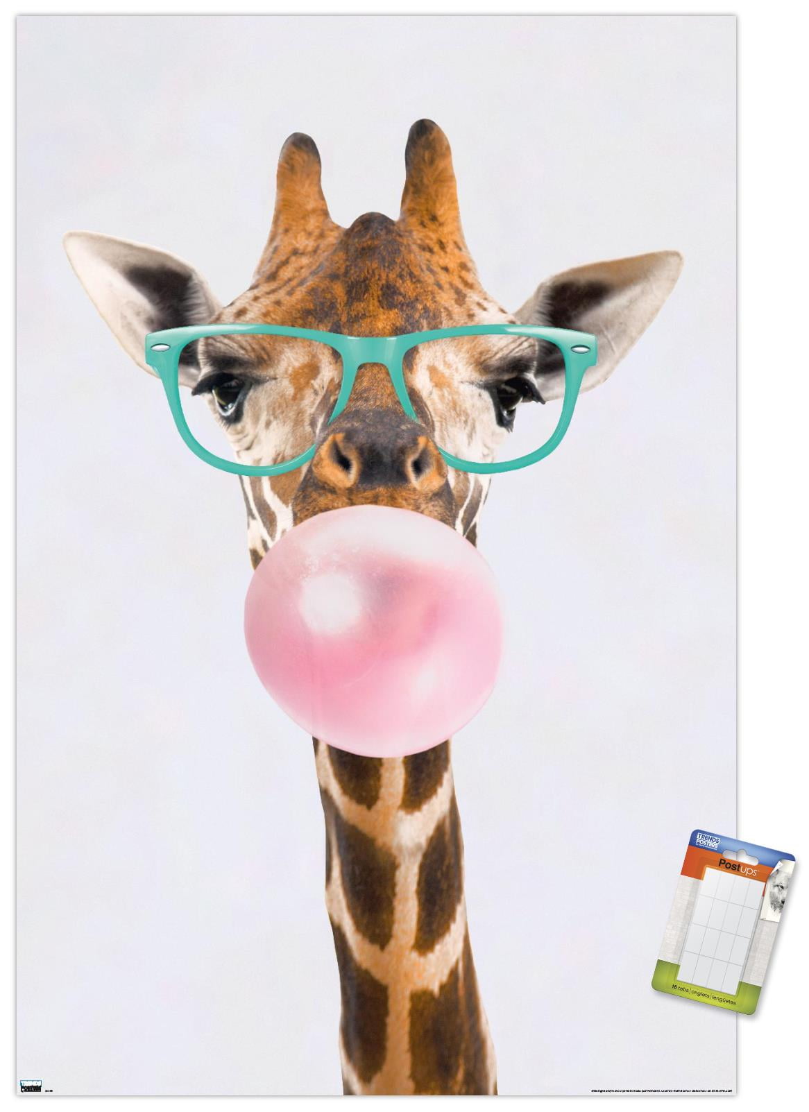 Reinders - Funky Giraffe Wall Poster, 22.375" x 34" - Walmart.com