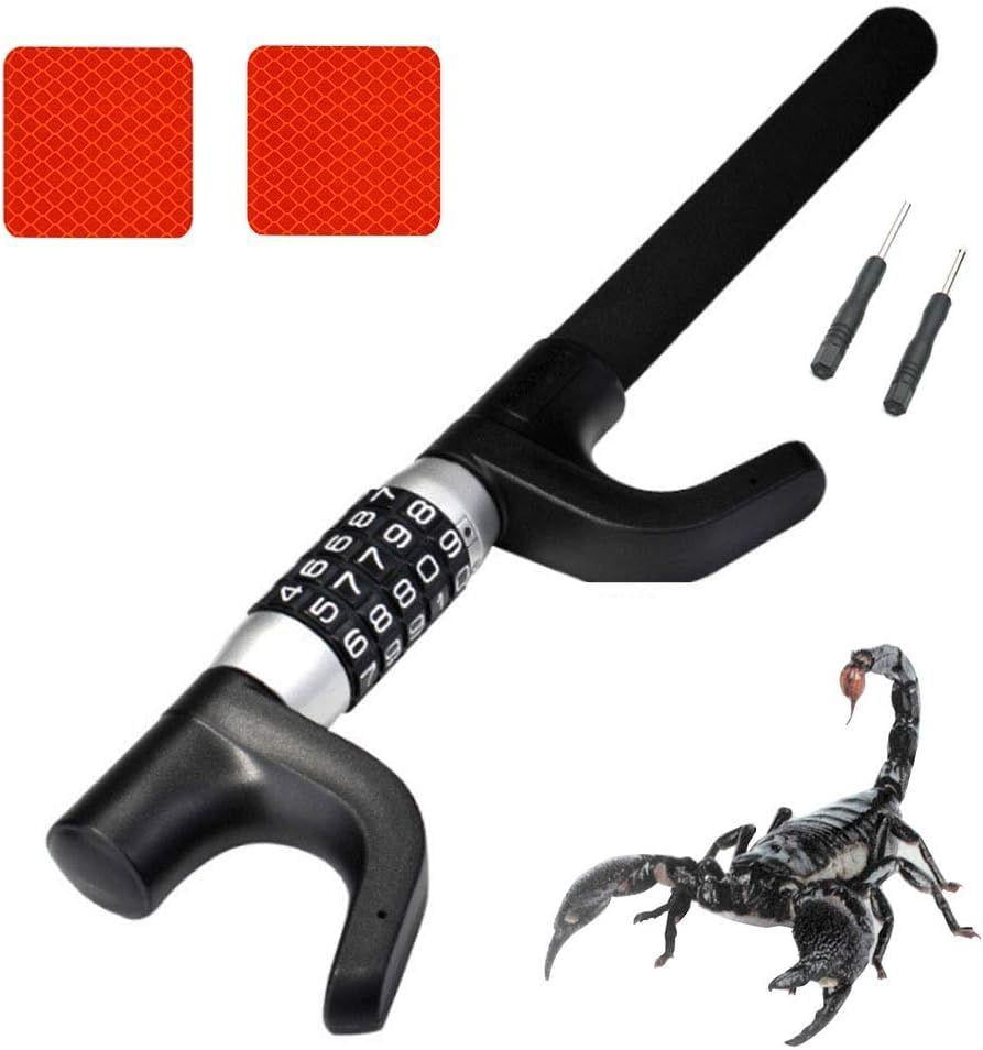 Reinforced Anti-Theft Rod Steering Wheel Lock Car Security Steering ...