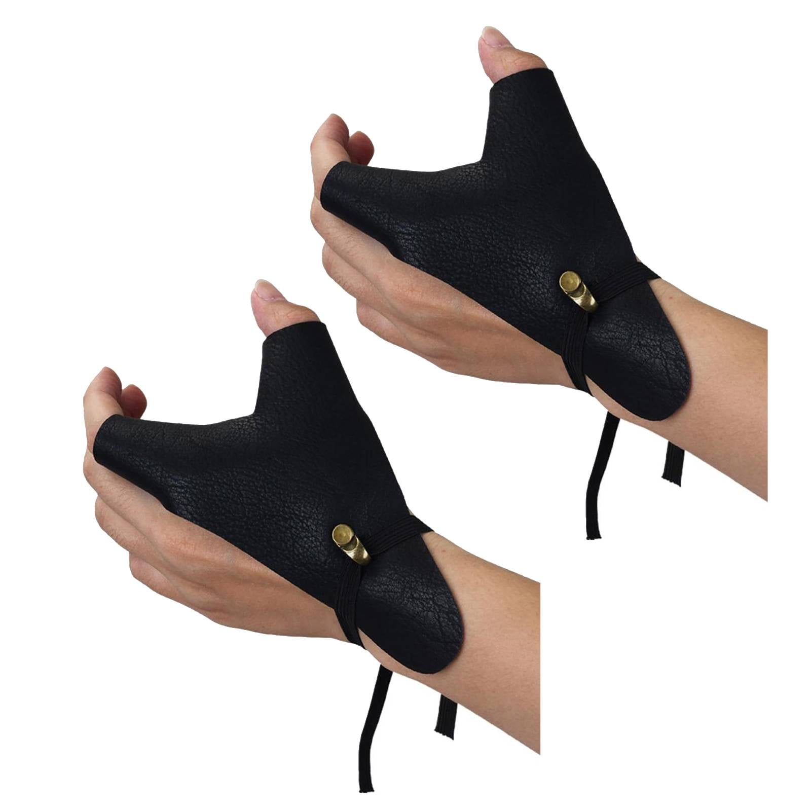 Reinforced Archery Shooting Glove, Hand Guard, Recurve Bow, Wrist and ...