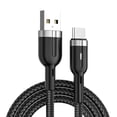 Reinforced Braided USB C Data Cable Equipped With Lighting Function And ...