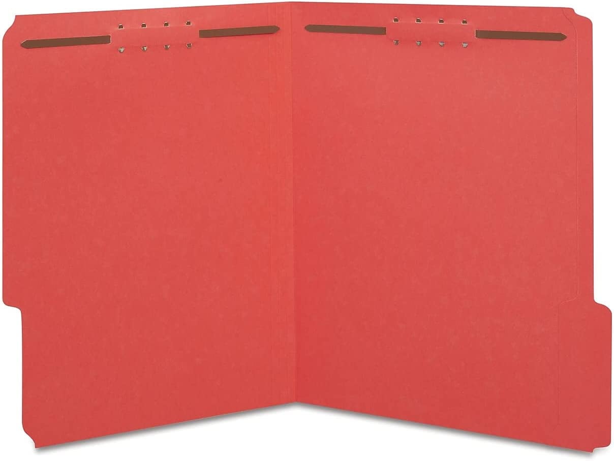 Reinforced Classification Folder 2-Inch Expansion Letter Size Red 50 ...