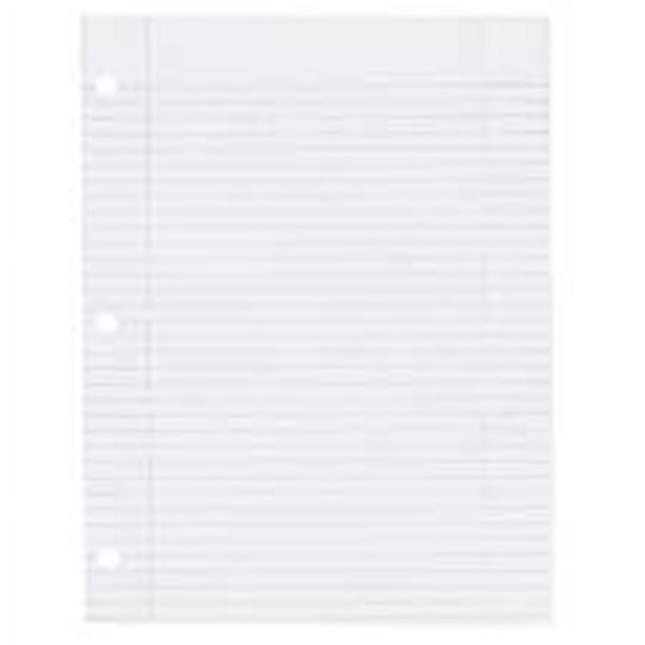 Reinforced Filler Paper - White - 11in.x8-.50in. - Walmart.com