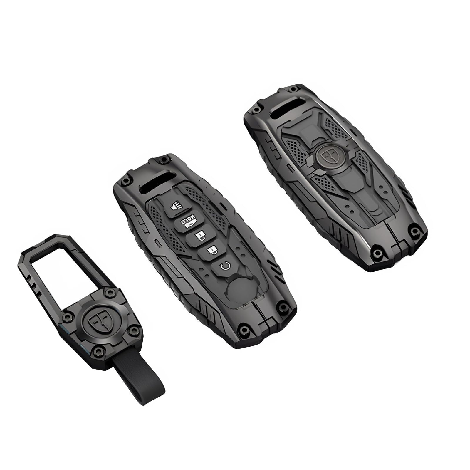 Reinforced Heavy Duty Metal Key Fob Protector with Keychain for 2023 ...