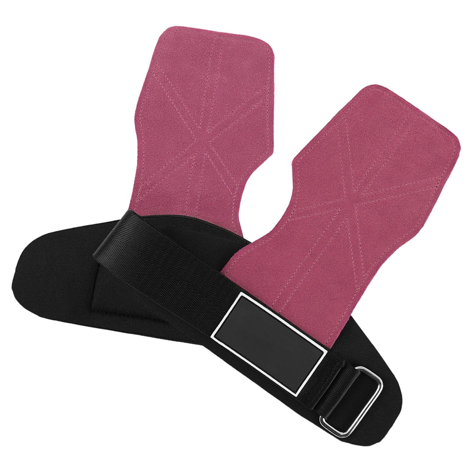 Reinforced Leather Workout Gloves Breathable Design with Padded Palm ...