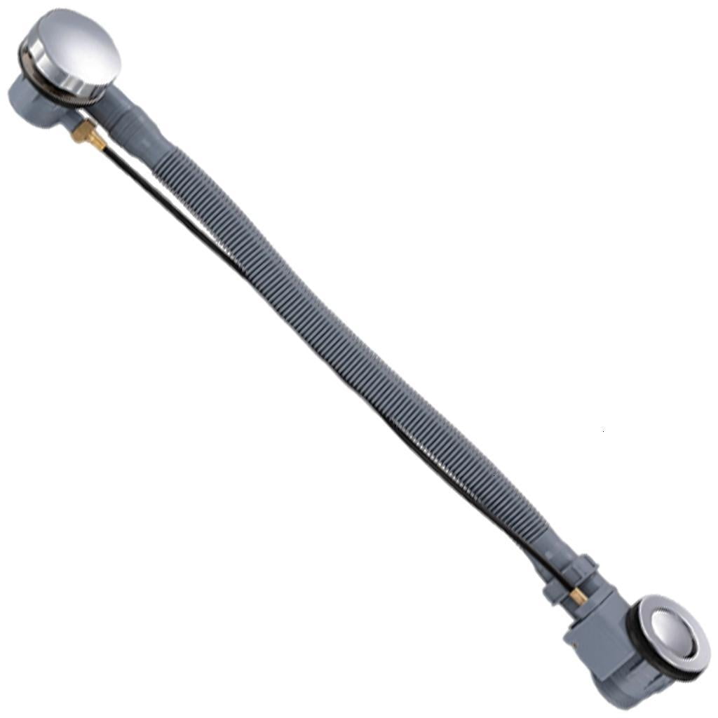 Reinforced Plastic Overflows Drain with Steel Gasket Universal Fit ...