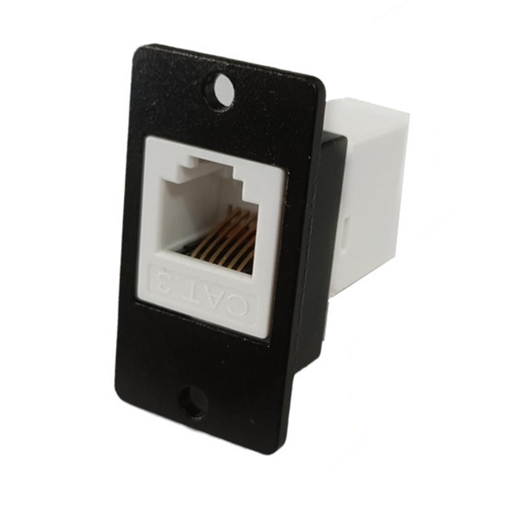 Reinforced RJ11 Phone Line Coupler With 24mm Cutout Design For Harsh ...