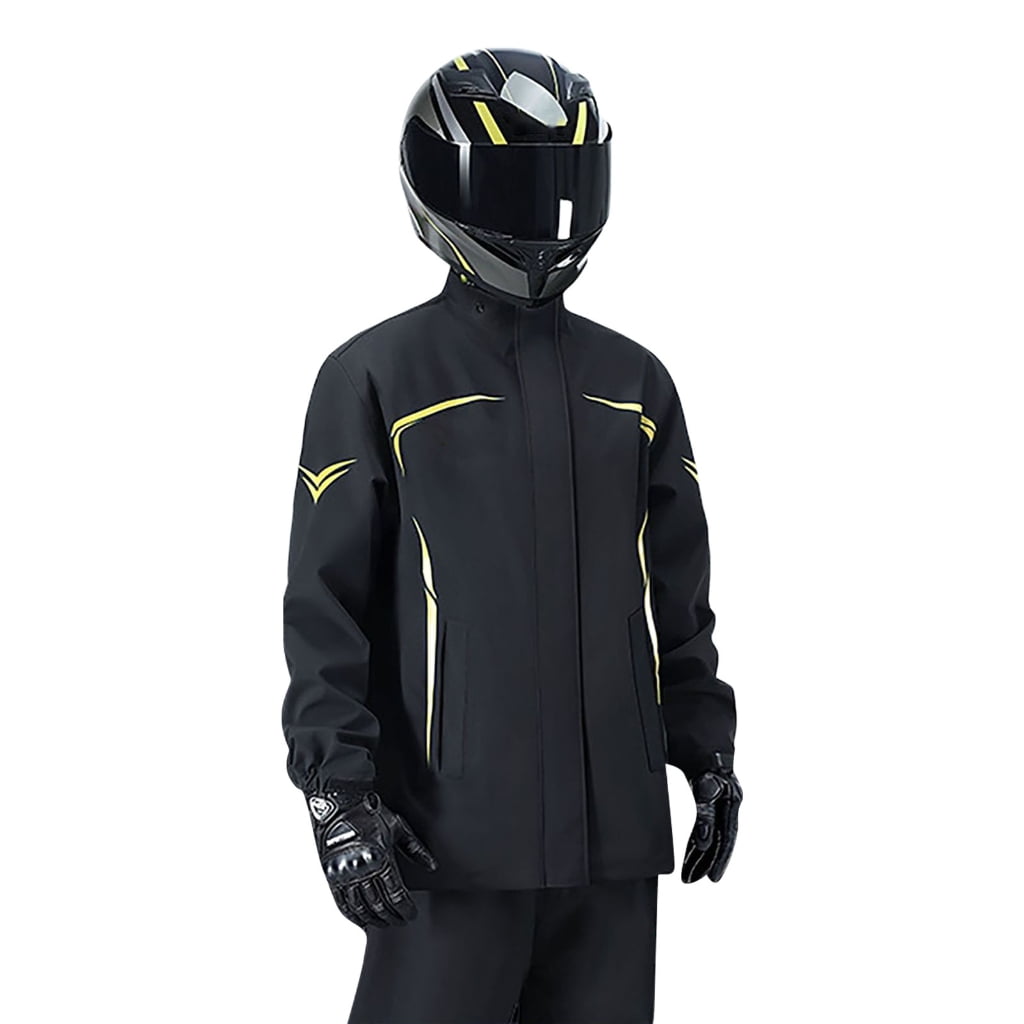 Reinforced Rain Suit Set For Outdoor Bad Weather Conditions Jacket and ...