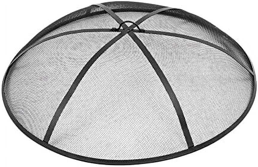Reinforced Round Fire Pit Spark Screen Cover,Outdoor Mesh Fire Pit ...