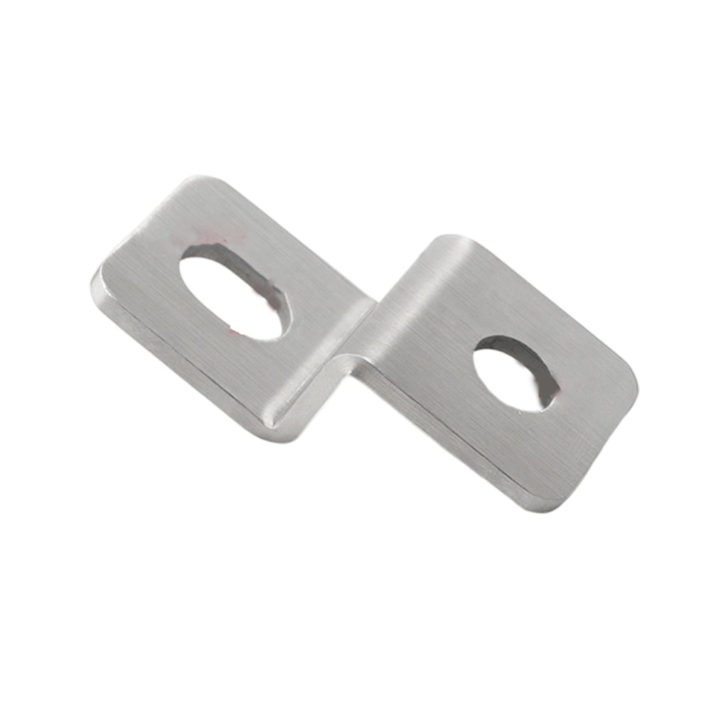 Reinforced Tarnish-No-Cost Steel Corner Gusset For Square Tube Mounting ...