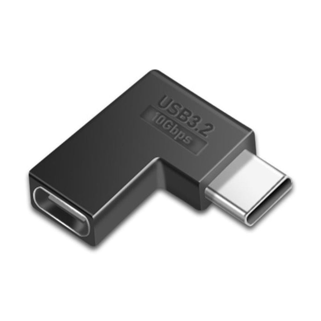 Reinforced Type C 90° Angle Adapter Wide Compatibility Stable ...