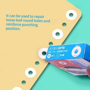 Loose-Leaf Paper Hole Reinforcement Labels Round Stickers Office ...