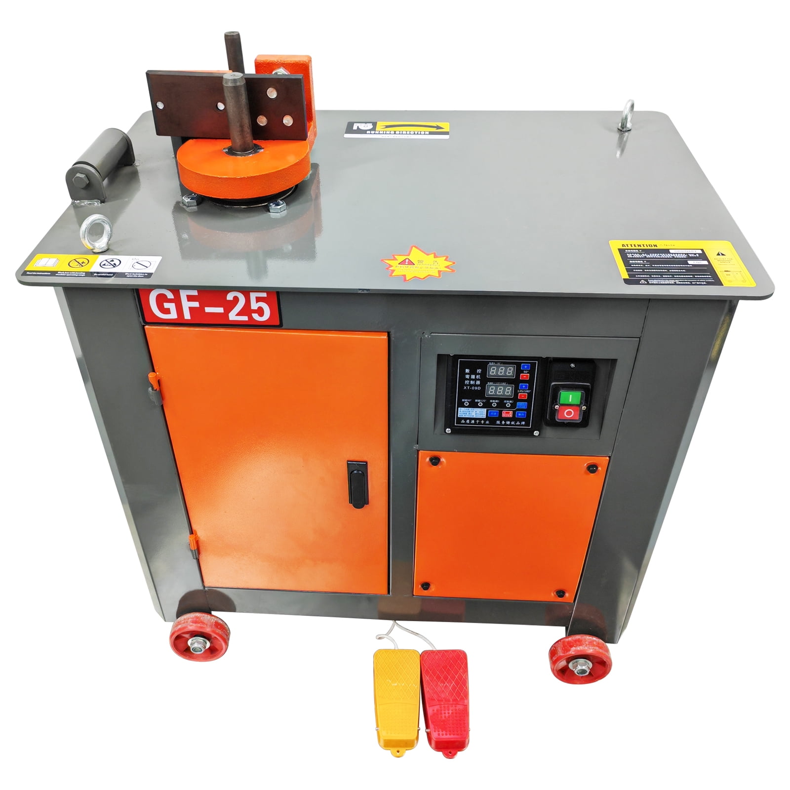 Reinforcing Steel Bar Stirrup Bending Machine GF-25 Rebar Hoop Bender ...