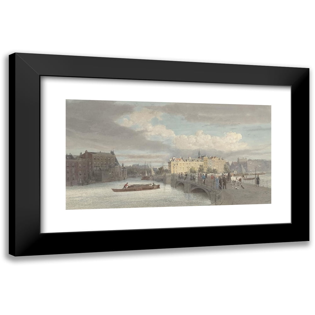 Reinier Craeyvanger 14x9 Black Modern Framed Museum Art Print Titled ...