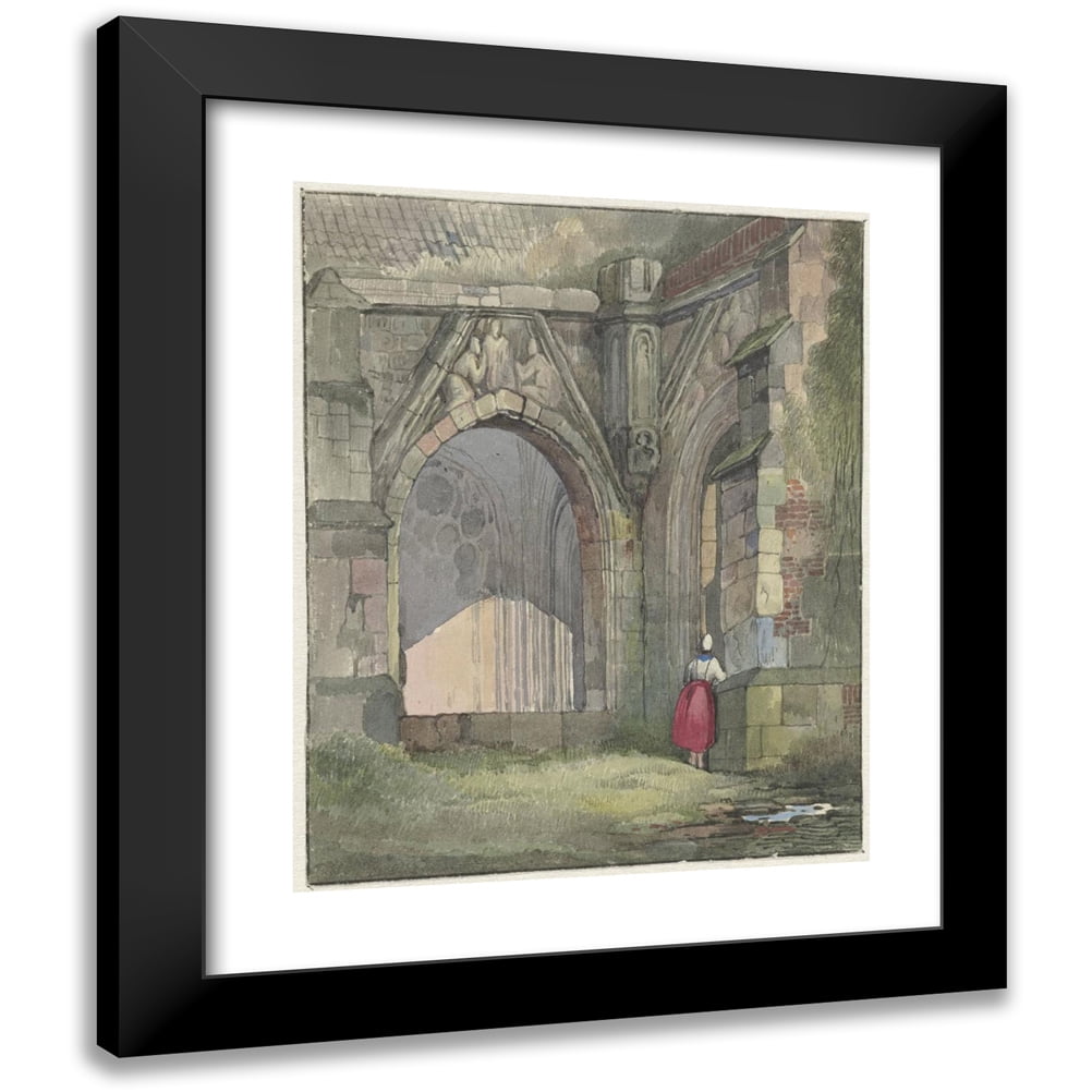 Reinier Craeyvanger 15x18 Black Modern Framed Museum Art Print Titled ...