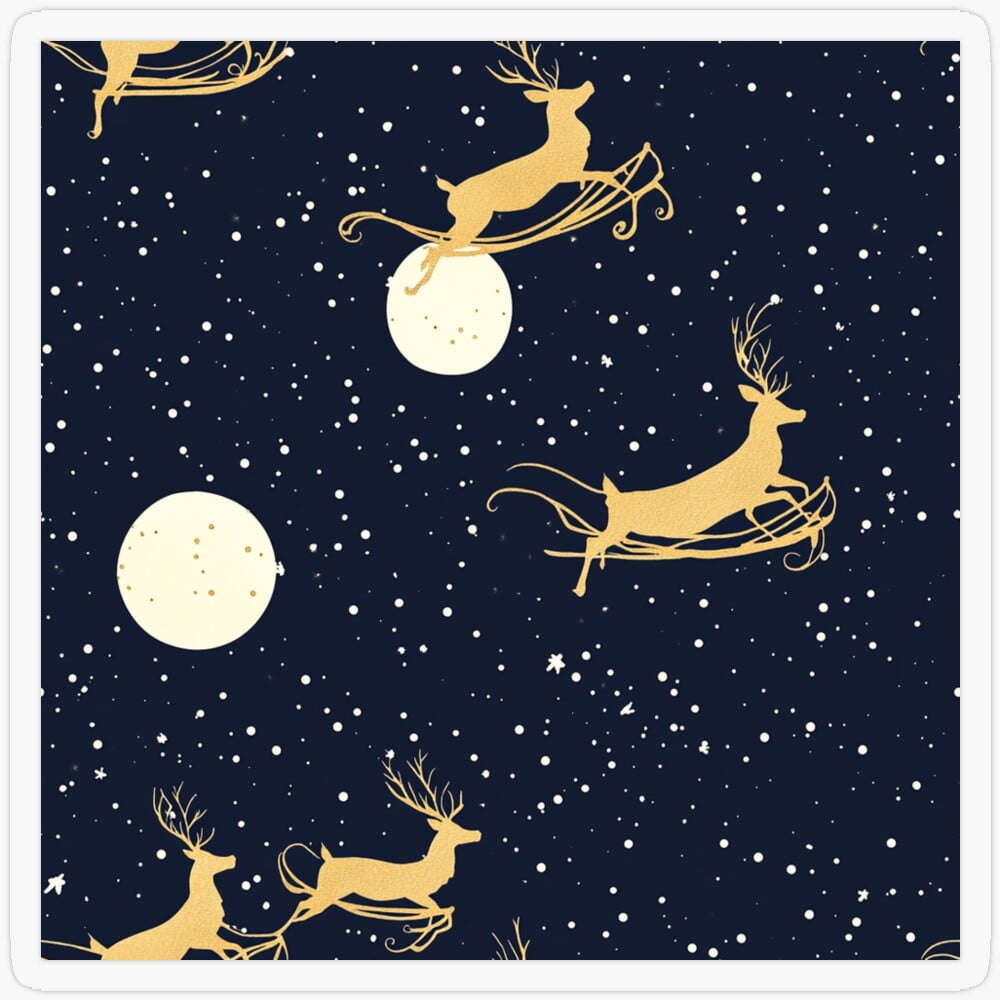 Reins And Stars, Christmas Heroes Sticker Kir-1424 - Walmart.com