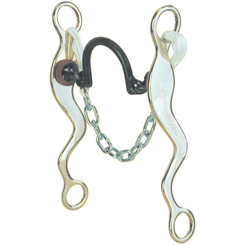 Reinsman 536 Mike Beers High Port Chain Mouth Bit 5 Mouth - Walmart.com