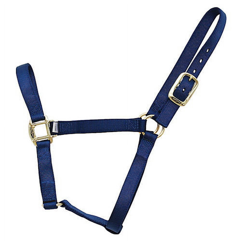 Reinsman Classic Nylon Halter Oversize Navy Blue - Walmart.com