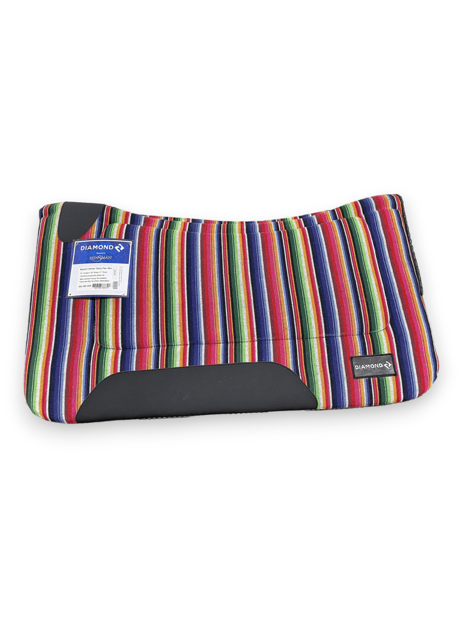 Reinsman Diamond R Square Contour Serape Tacky Saddle Pad - Walmart.com