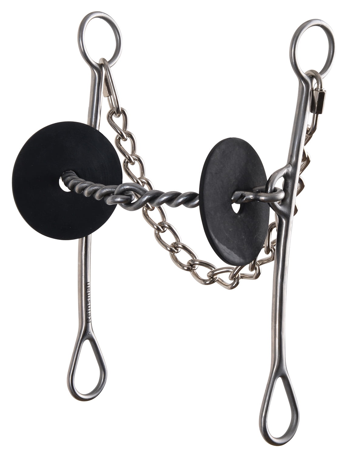 Reinsman Josey Mitchell Reverse Twisted Wire Lifter Gag Bit - Walmart.com