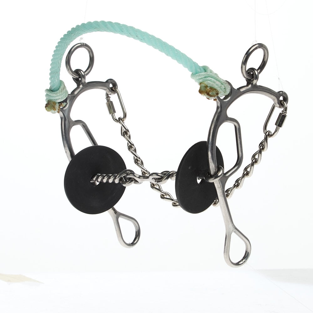 Reinsman Martha Josey Turquoise Rope Million Dollar Gag Bit - Walmart.com