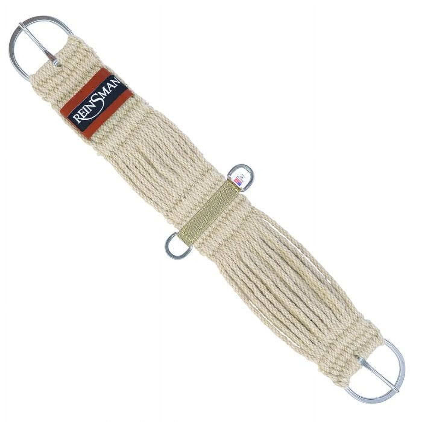 Reinsman Mohair Blend Straight Cinch 34in Tan - Walmart.com