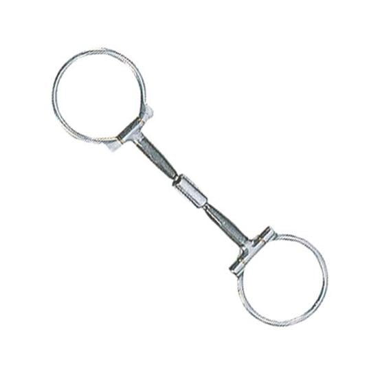 Reinsman Straight Roller Snaffle D-Ring Bit - Walmart.com
