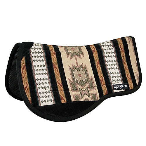 Reinsman Tacky Too Contour Trail Pad Onyx - Walmart.com