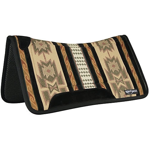 Reinsman Tacky Too Navajo Square Pad Black/Tan - Walmart.com