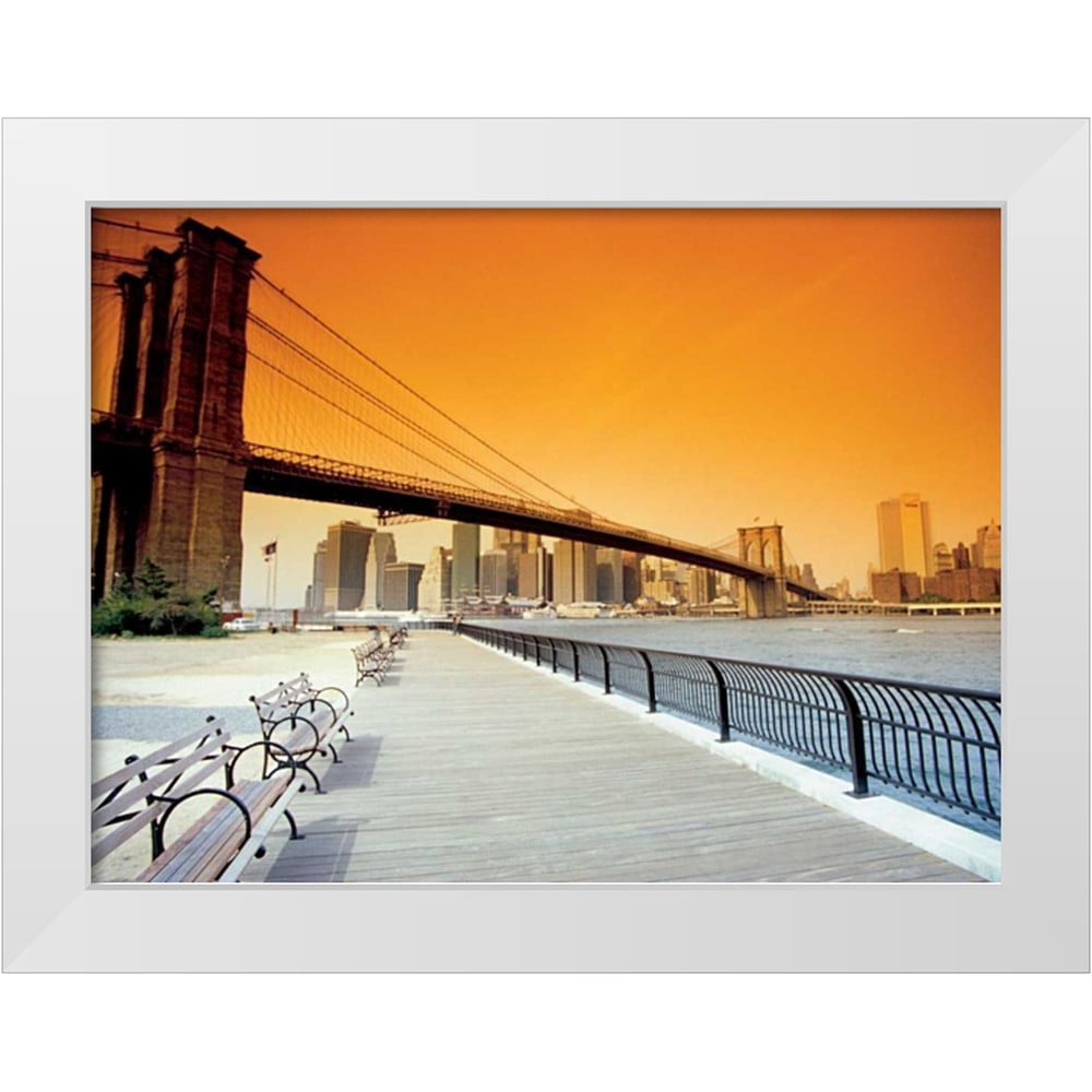 Reis, Thomas 24x19 White Modern Wood Framed Museum Art Print Titled ...
