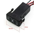 Reiz Prado Dual Temperature Sensor with Inside and Outside Car Dual ...