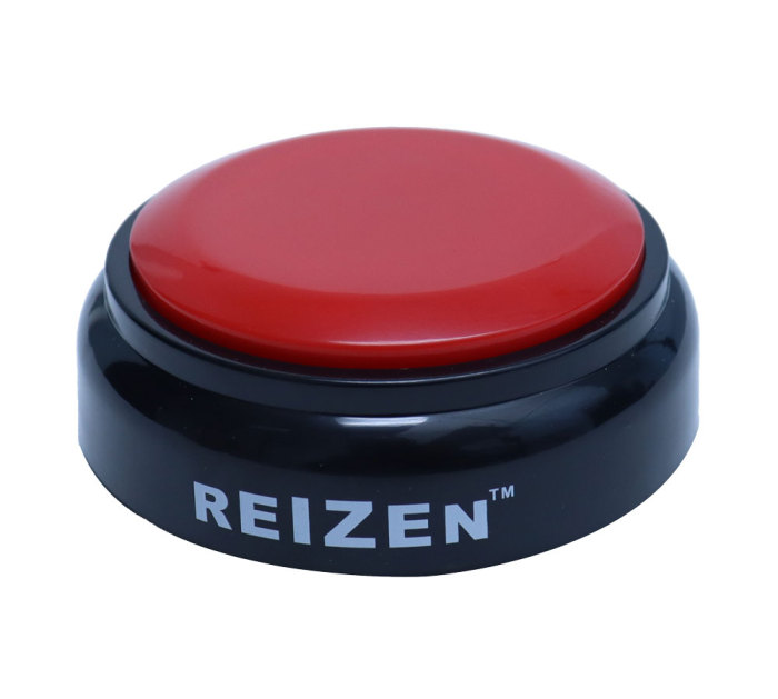 Reizen EL Button Talking Alarm Clock - Spanish Red with Black - Walmart.com