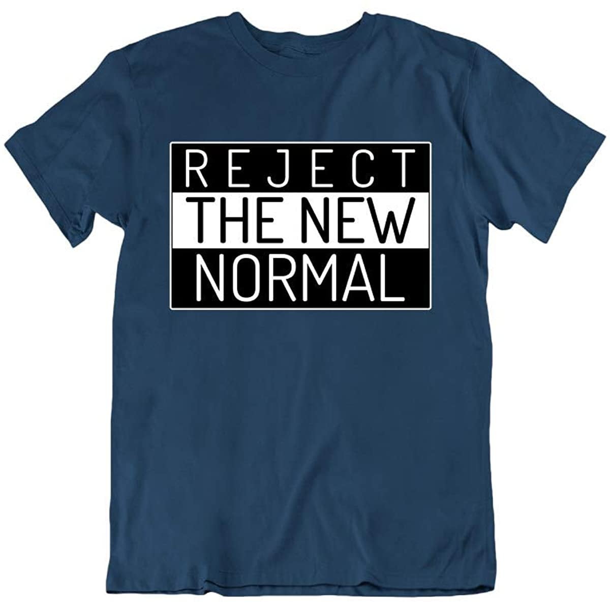 Reject The New Normal Novelty Political Humor Fashion Design Cotton T ...