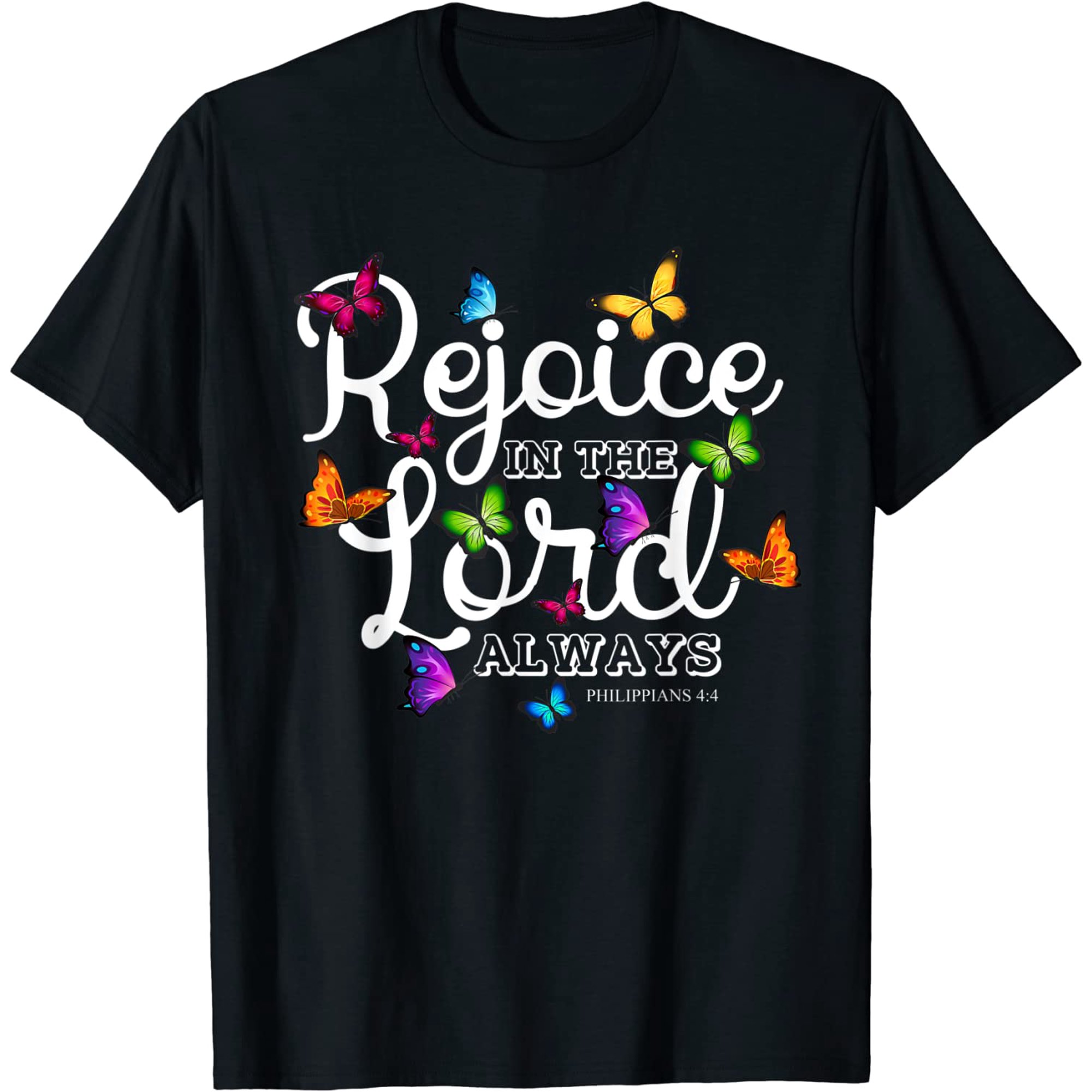 Rejoice In The Lord Always Philippians 4:4 Bible Verse Christian Jesus ...
