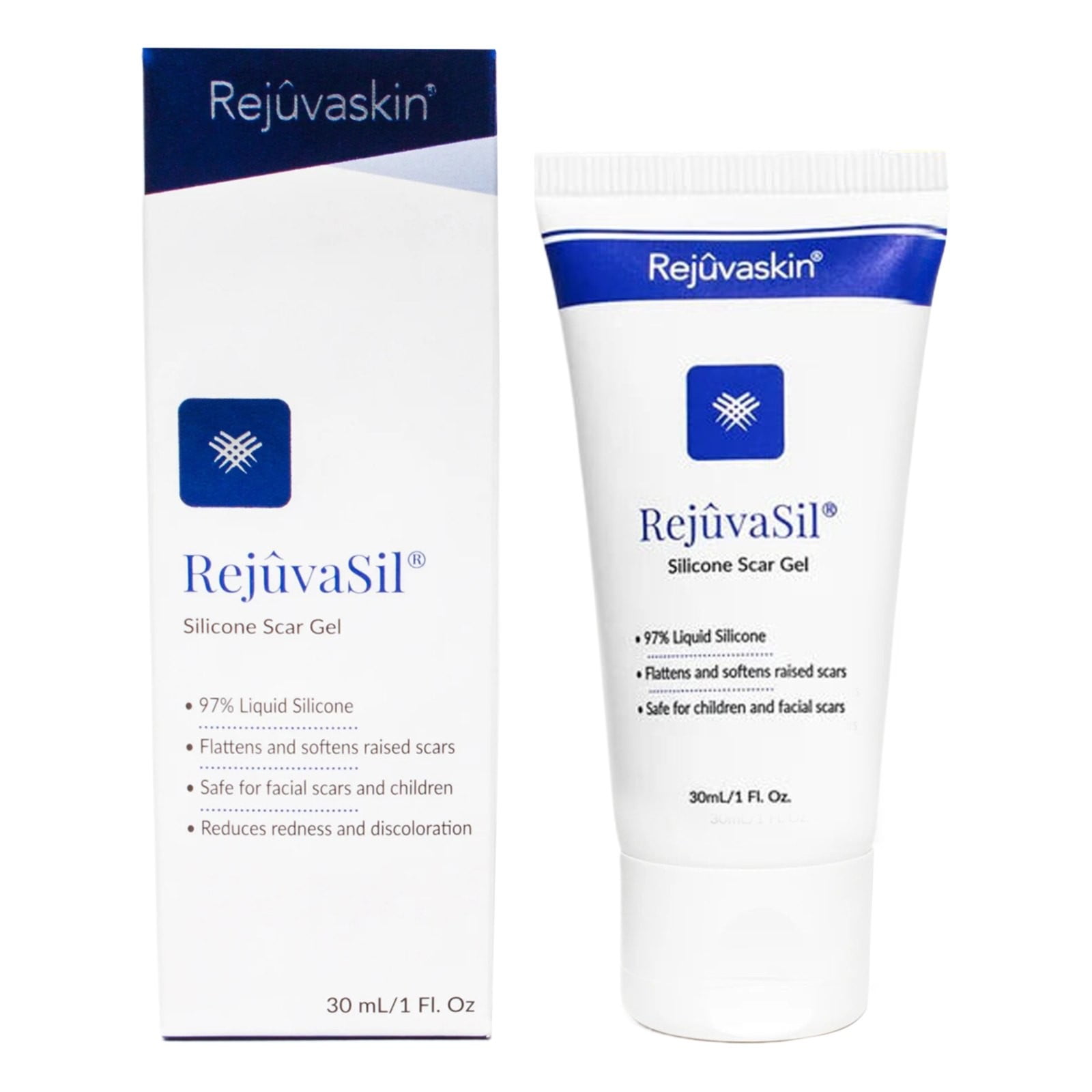 Rejuvaskin Dermatologist-Recommended Scar Gel - Silicone Treatment for ...