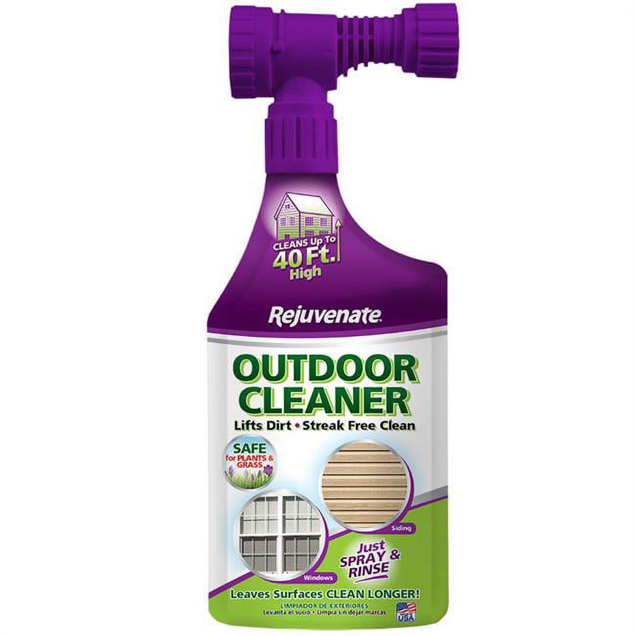 Rejuvenate 32 oz Outdoor Cleaner Concentrate - Pack of 6 - Walmart.com
