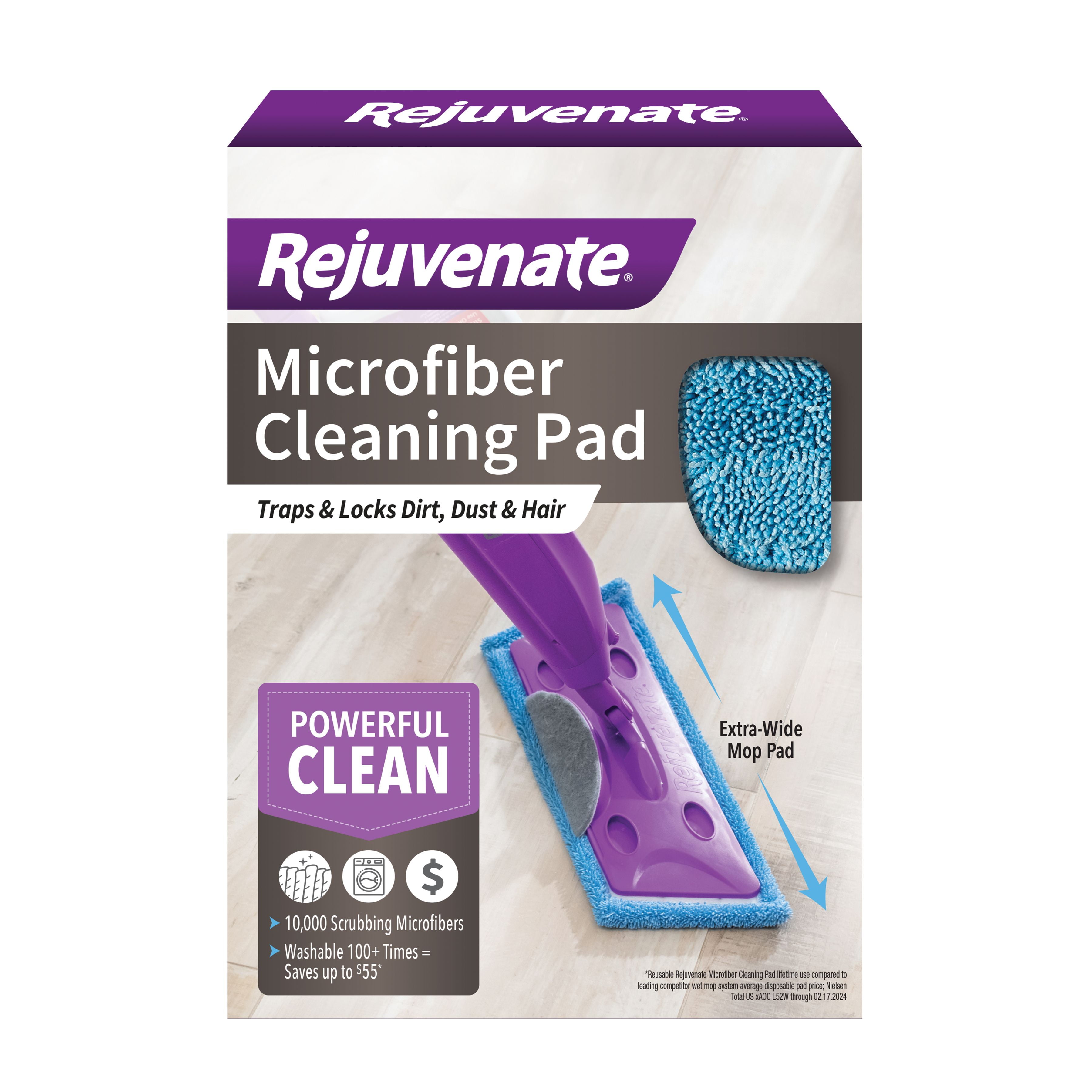 Rejuvenate Microfiber Cleaning Pad for Click n Clean and Microfiber ...