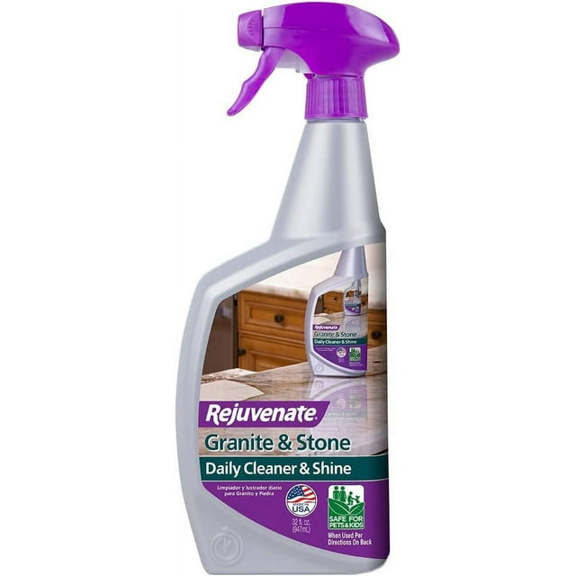 Rejuvenate Marble Kitchen Counter Top Cleaning Spray, Granite & Stone ...