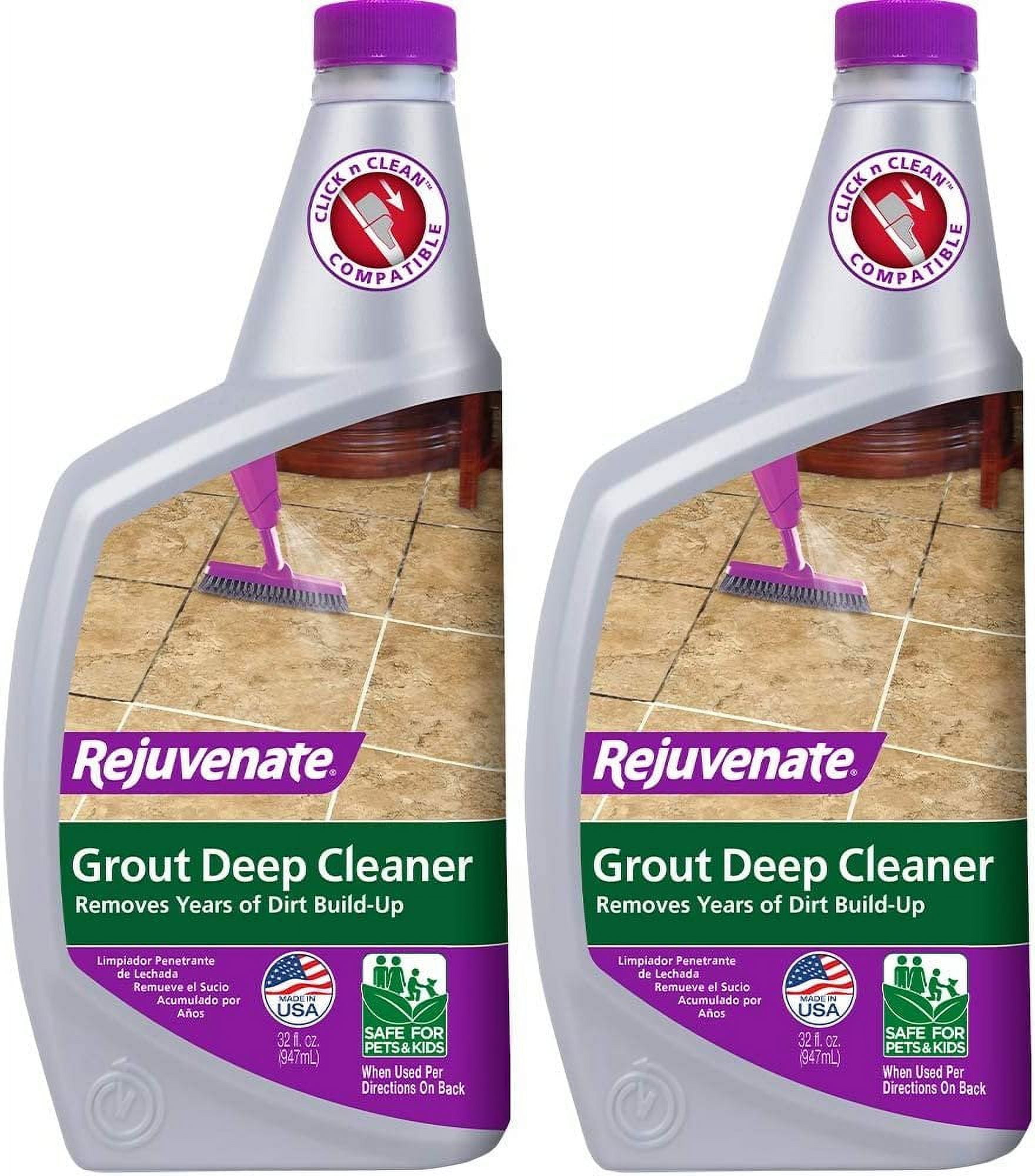 Rejuvenate Grout Deep Cleaner, Removes Dirt and Stains, Restores ...