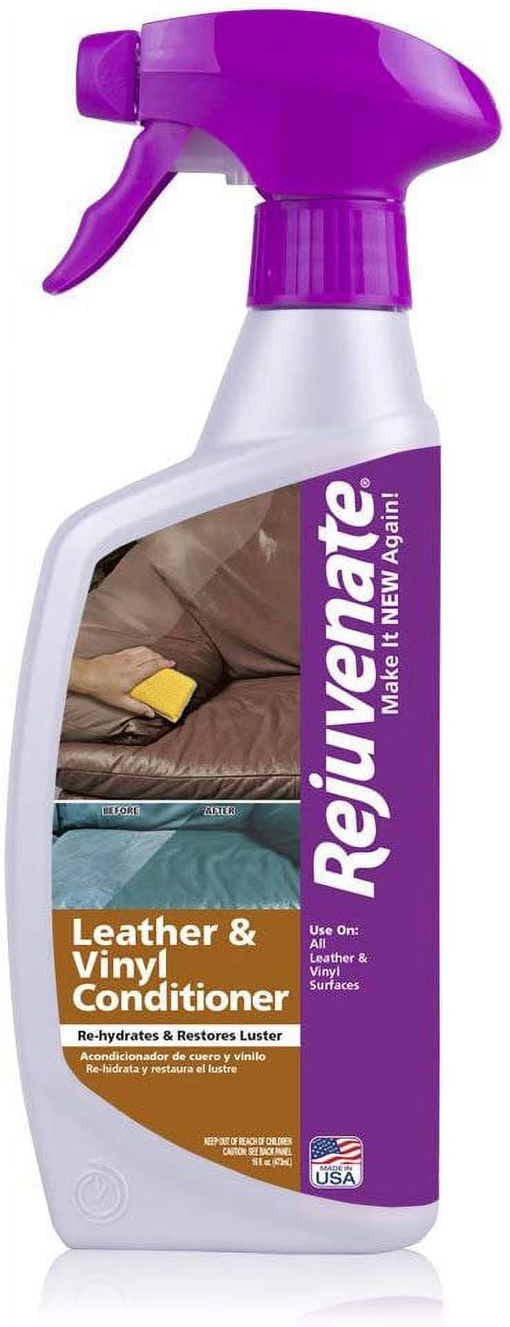 Rejuvenate Leather & Vinyl Conditioner Rehydrate, Restore Luster and ...