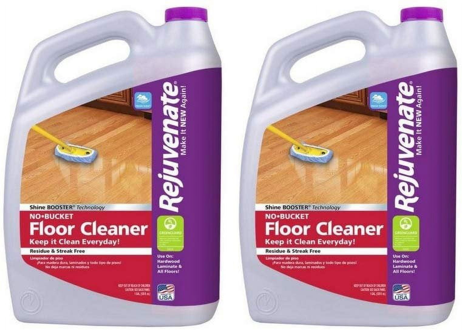 Rejuvenate Floor Cleaner Fresh Scent, 1 Gallon 2 Pack, Shine for Tile ...