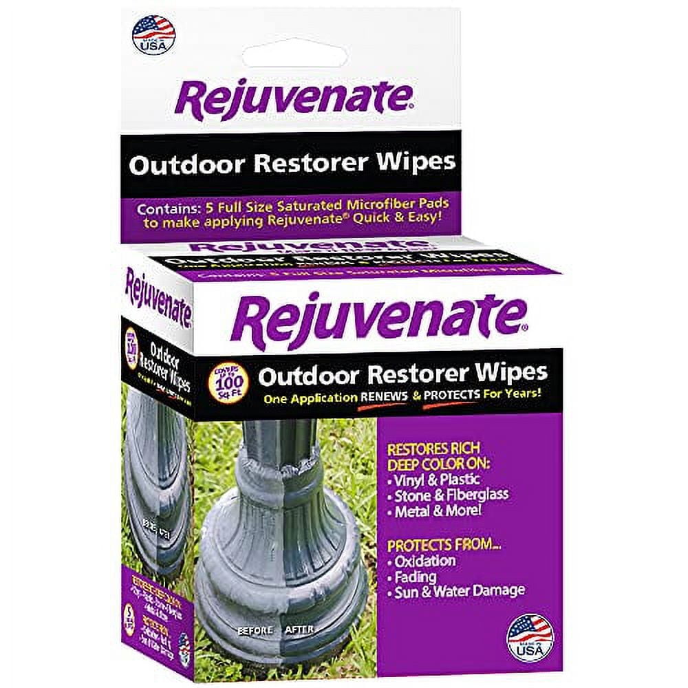 Rejuvenate Pre-Saturated Restorer Wipes Penetrating Formula Restores ...