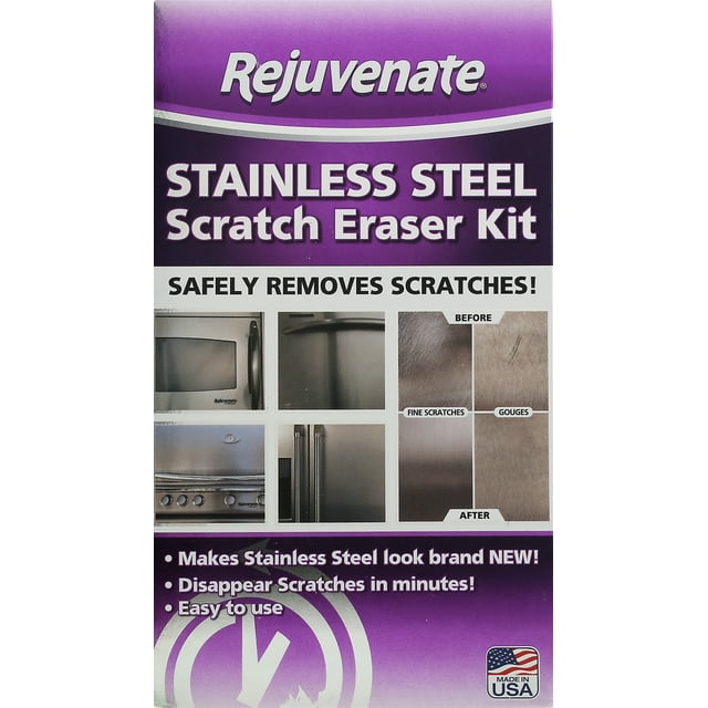 FOR LIFE PRODUCTS LLC Stainless Steel Scratch Eraser Kit RJSSRKIT ...