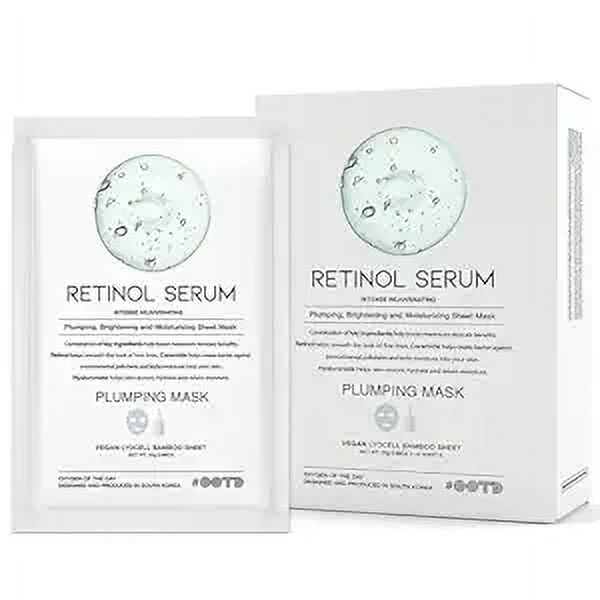 Rejuvenating Retinol Sheet Mask Korean Vegan Wrinkle Lifting, Plumping ...