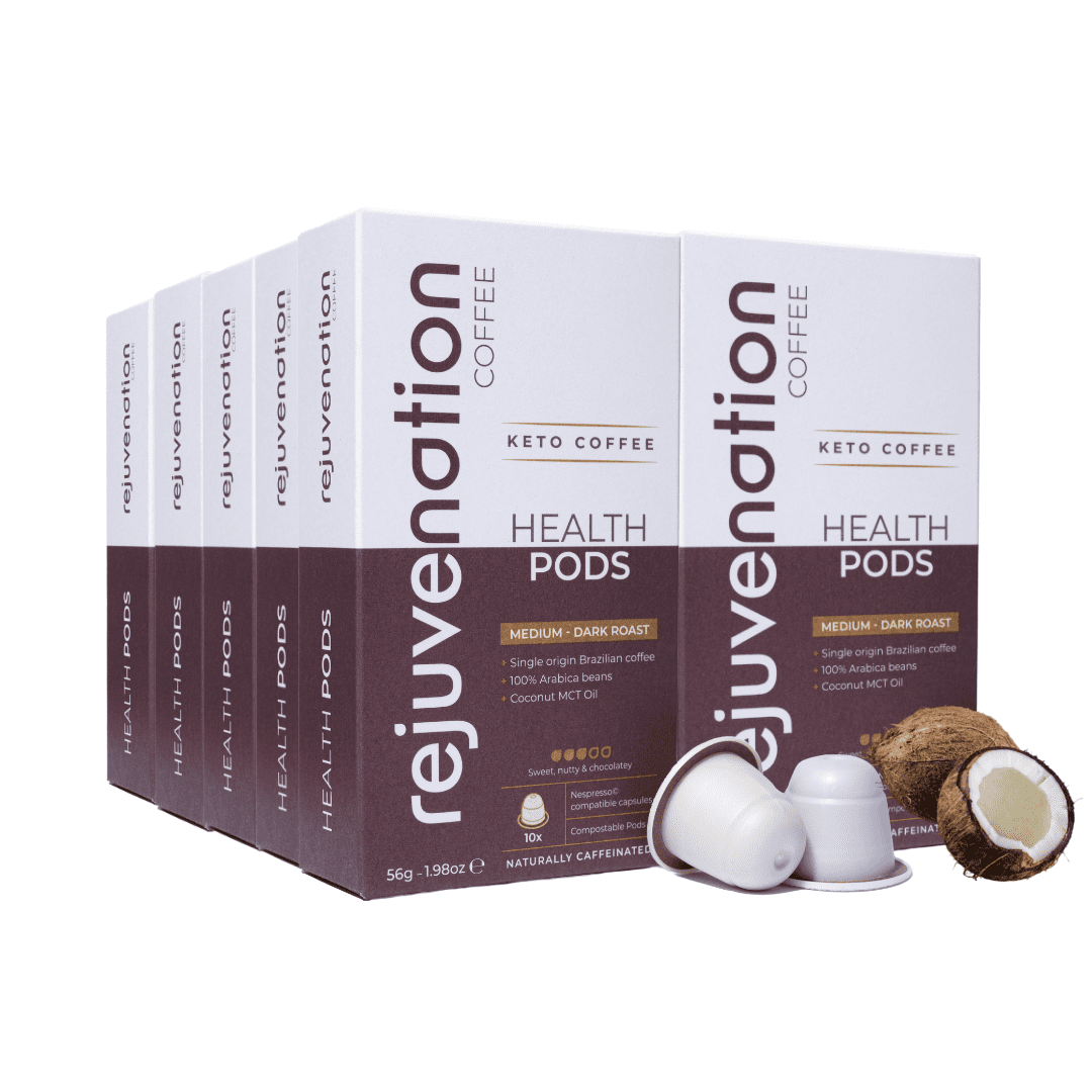 Rejuvenation Water Keto Coffee Nespresso Original Line Pods - 100 pods ...