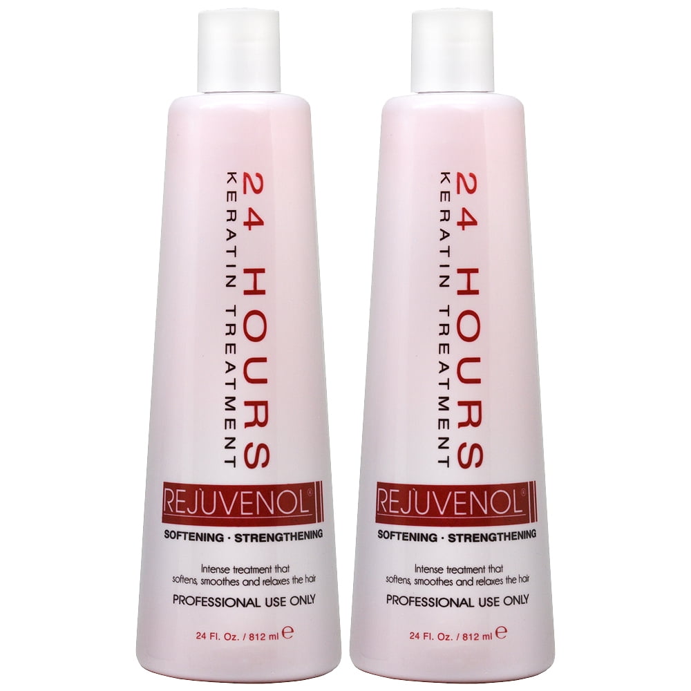 Rejuvenol 24 Hours Keratin Treatment 24oz (Pack of 2) - Walmart.com