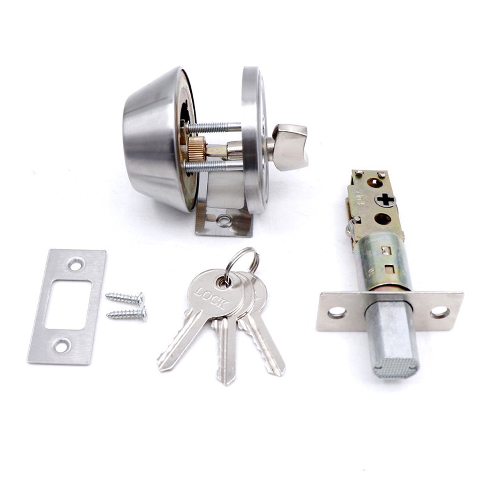 Rekeyable Single Cylinder Deadlock Lock Exterior Door Security Tool ...