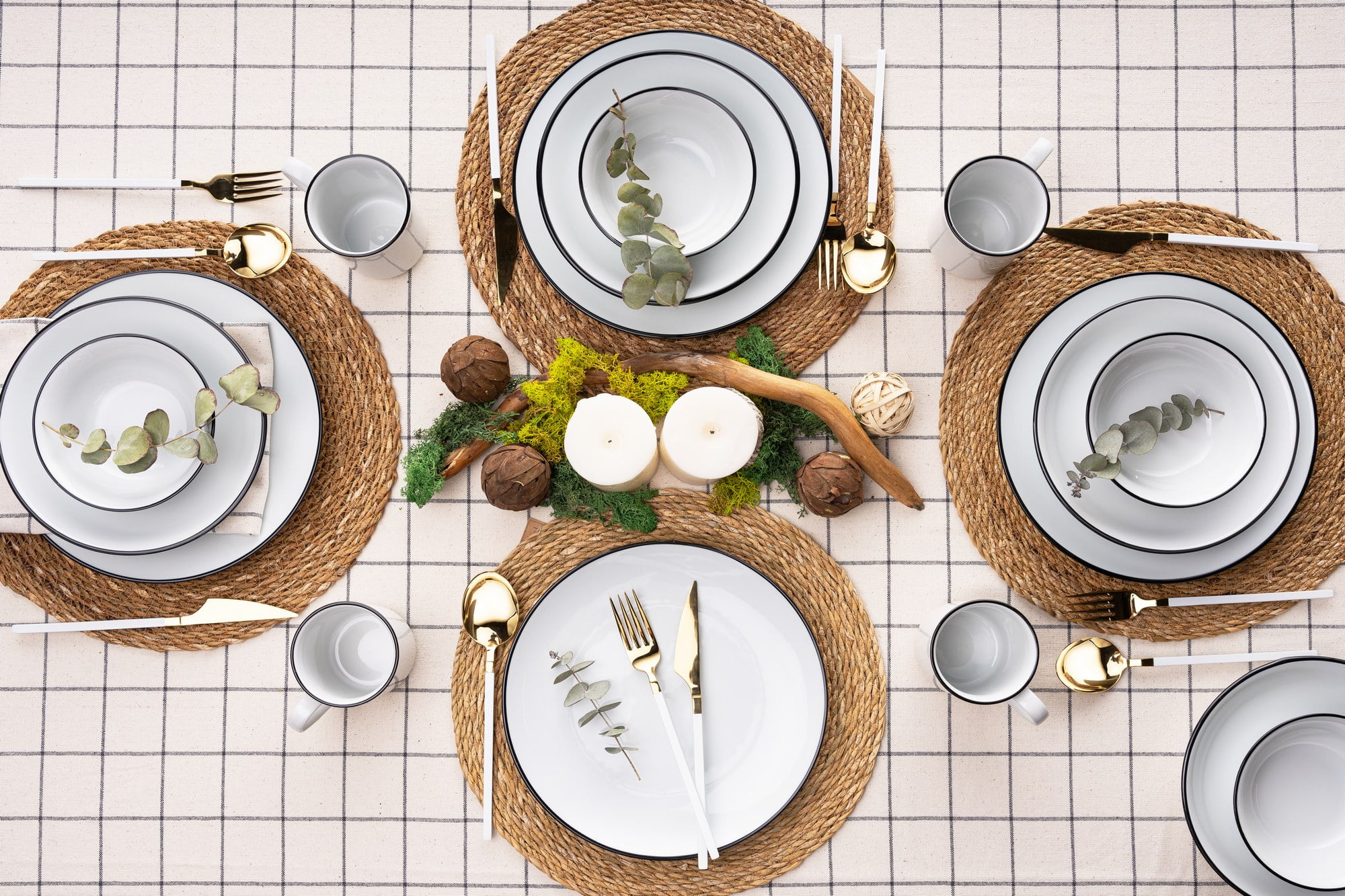 Rekitchen Regal 16 Pieces Dinner Set - Walmart.com