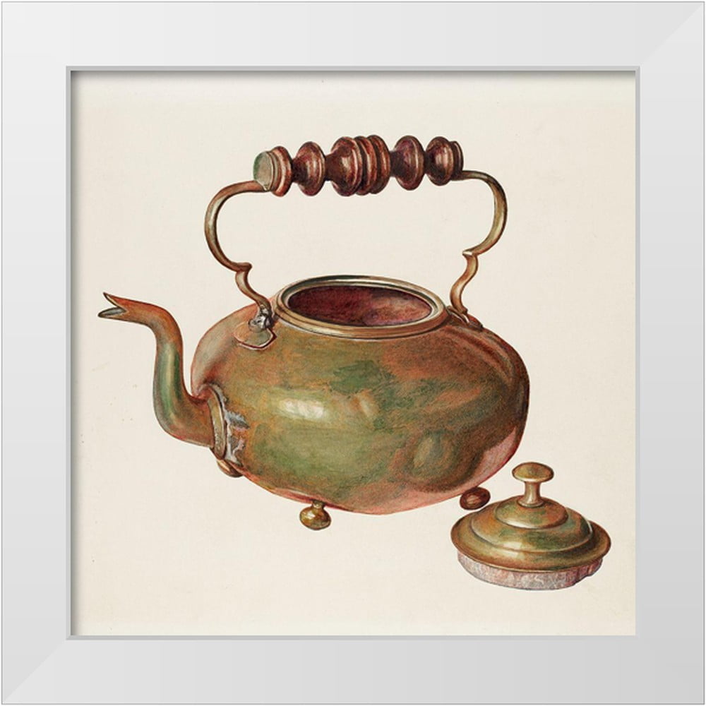 Rekucki, Michael 12x12 White Modern Wood Framed Museum Art Print Titled ...